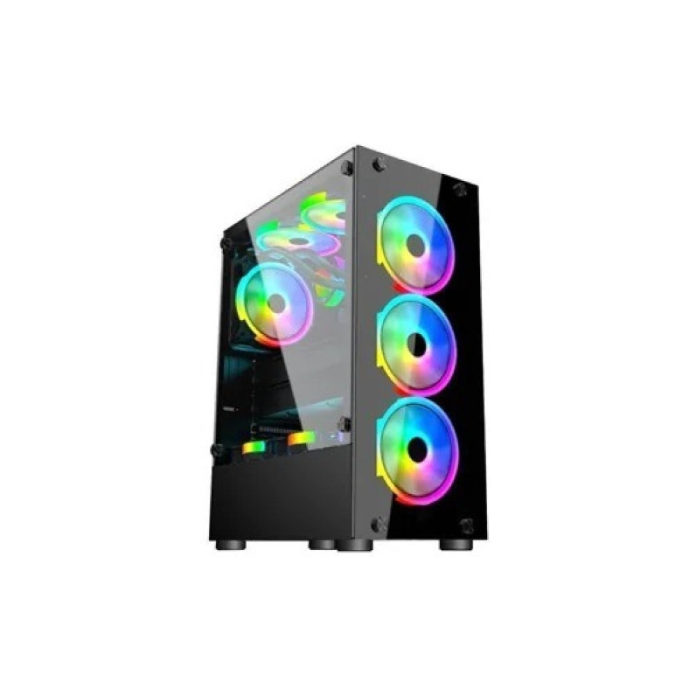 Aptech 305-A03 RGB Gaming Casing Black Price in Bangladesh