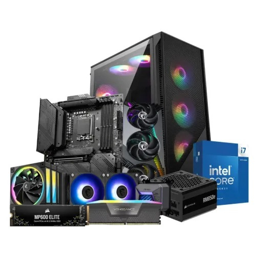 Intel Core i7-14700KF 14th Gen Gaming Desktop PC